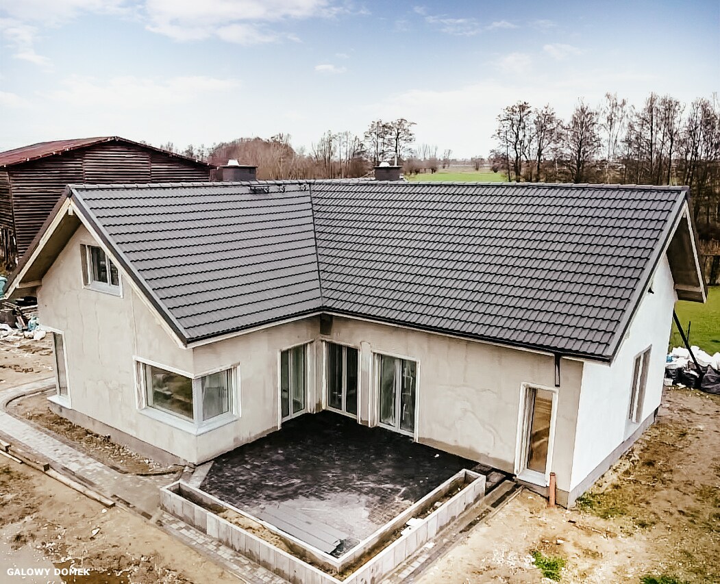 Projekt domu Dom w galach Realizacje - ARCHON+