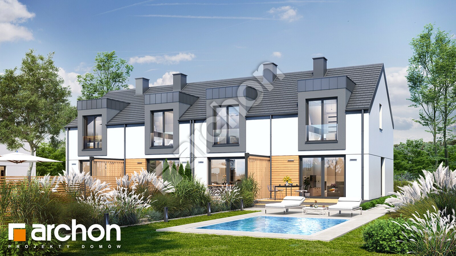 Projekt domu Dom w bylicach 4 (R2B) Galeria - ARCHON+