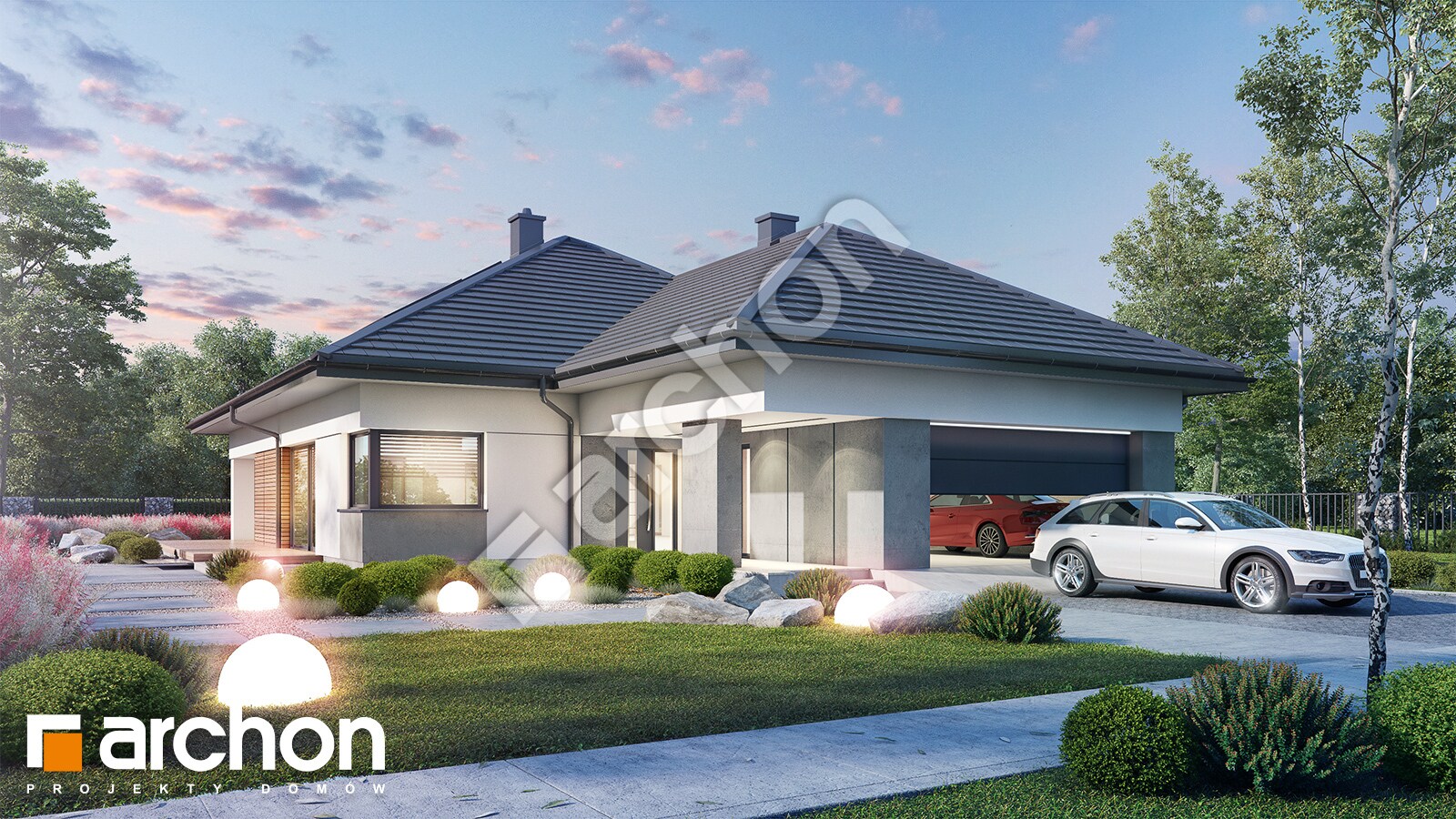 Projekt domu Dom w nigellach 3 (G2E) OZE Galeria - ARCHON+